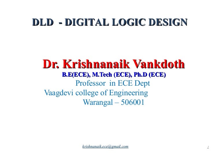 Digital logic design part1