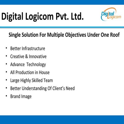 Digital logicom pvt profile | PPT