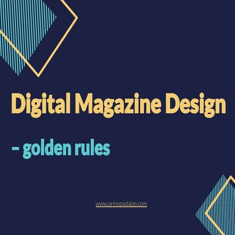 How to create a stunning online magazine? Design tips from PressPad ...