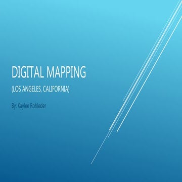 Digital mapping | PPT