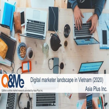 Digital marketer landscape in vietnam 2020 | PPT
