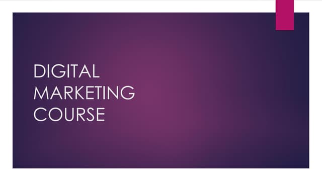 DIGITAL MARKETING FULL NOTES 2024.FREE PDF | PDF