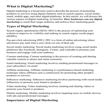 Digital Marketing.pdf | Internet | Computing