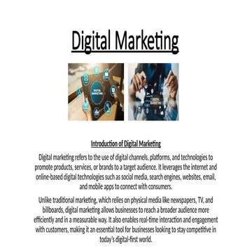 digital marketing , advance digital marketing | PPTX