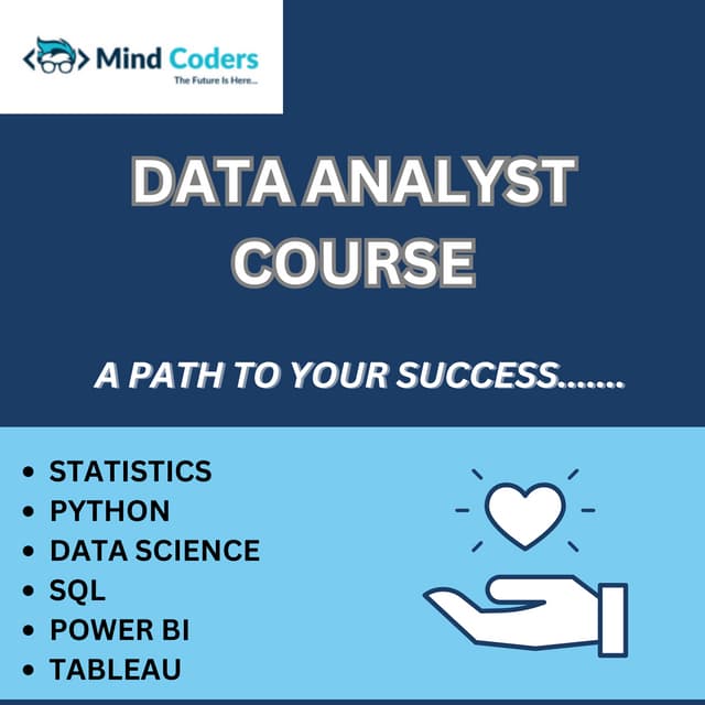 Become A Data Analyst | Mind Coders | PDF