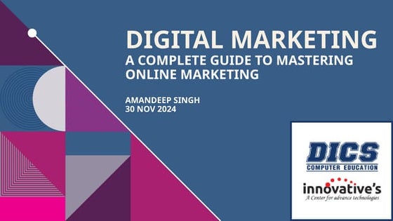 DIGITAL MARKETING FULL NOTES 2024.FREE PDF | PDF | Web Development ...