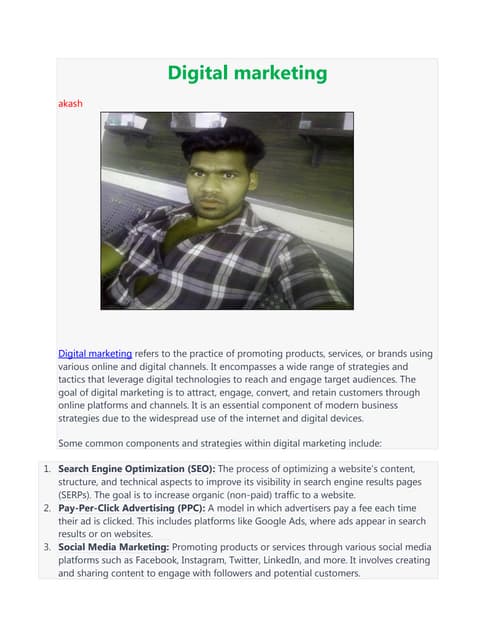 Mastering Digital Marketing | PDF