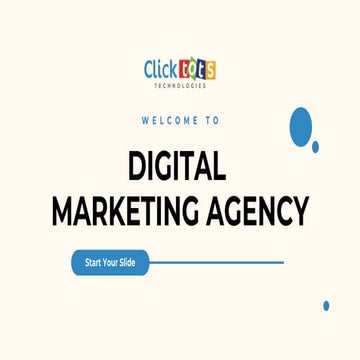 The Digital Marketing Agency Everyone Require | Clicktots Technologies ...