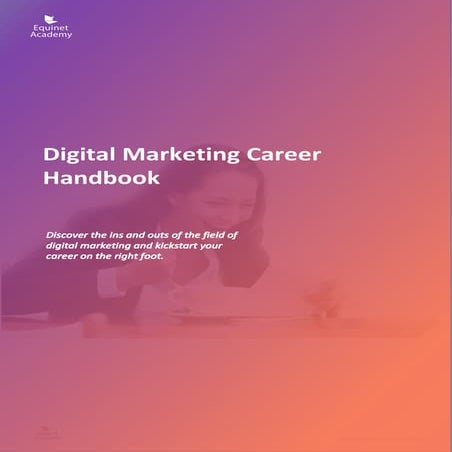 Digital Marketing Career Handbook | PDF