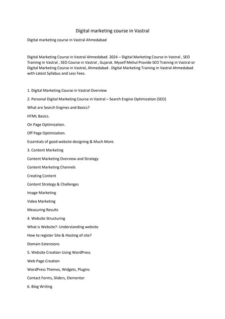 Digital Marketer Portfolio (1).pdf | Marketing and Advertising | Business