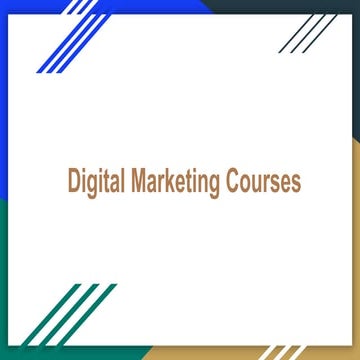 Introduction to digital marketing | PDF