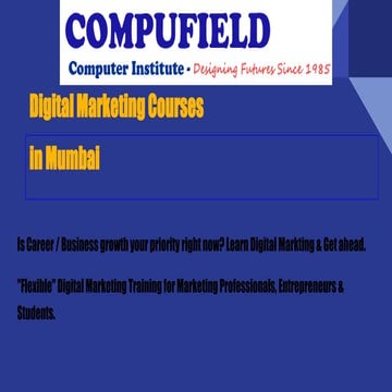 Digital marketing courses | PPT