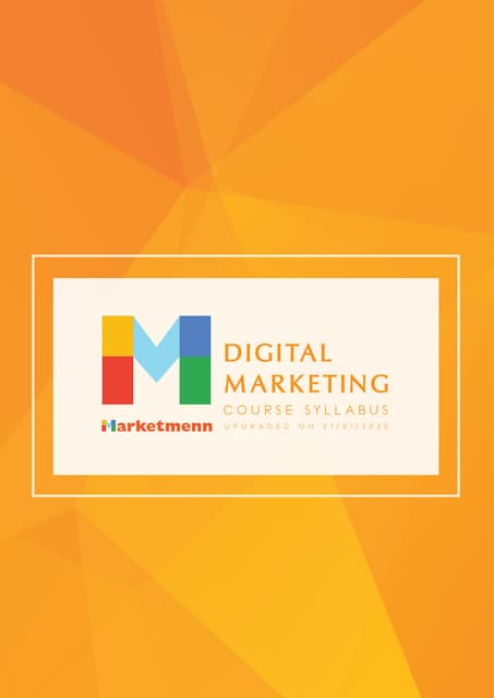 Introduction to Digital Marketing | PPTX | Marketing and Advertising ...