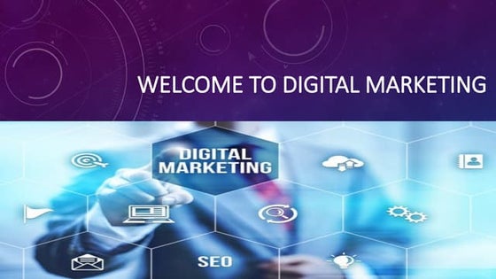 Presentation on digital marketing .pdf ppt | PDF