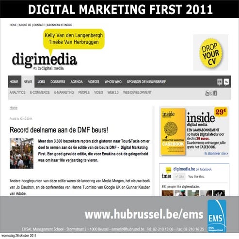 Digital Marketing First Project | PPT