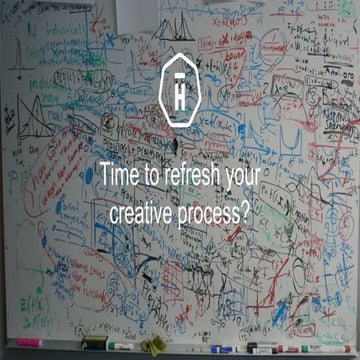 Time to refresh your creative process | PPT