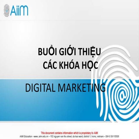 AiiM_Introduction_Digital Marketing Courses | PPTX