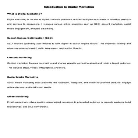 Digital_Marketing.introduction and samplepdf | PDF