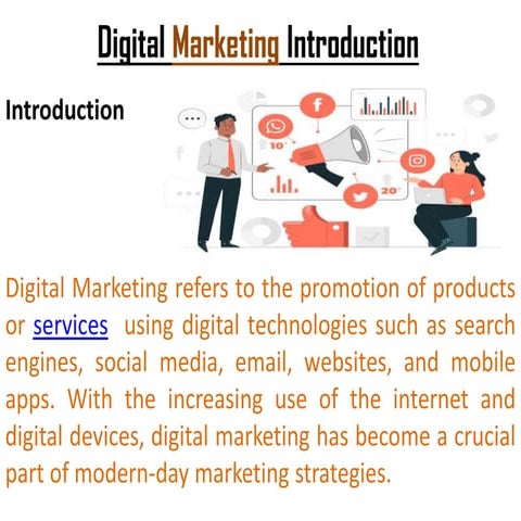 Digital Marketing Introduction 1 Pdf