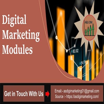 Digital marketing modules by DM Somnath @ [AsDigiMarketing] | PPTX