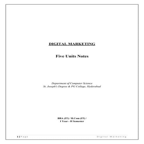 Digitalmarketing Notes Docx