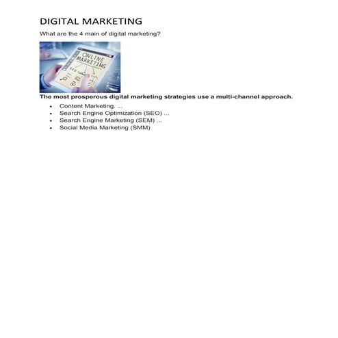 digital marketing PDF | PDF