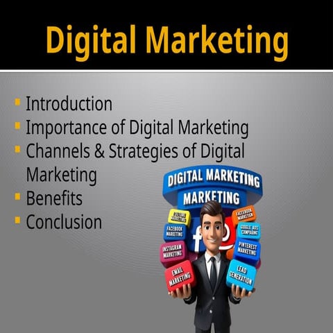 Introduction to Digital Marketing | SEO, SMM, Email Marketing Explained ...