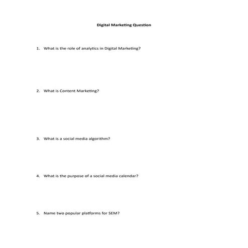 Digital Marketing Question.new.pdf files | PDF