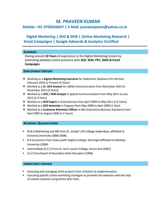 Resume - Abhishek Singh | PDF