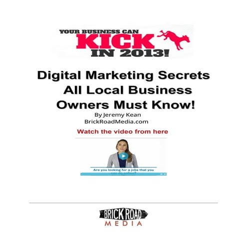 Digital marketing secrets | PDF