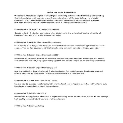Digital Marketing Full Notes 2024 -2025.pdf