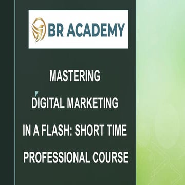 Digital Marketing Short Time Professional Course.pptx