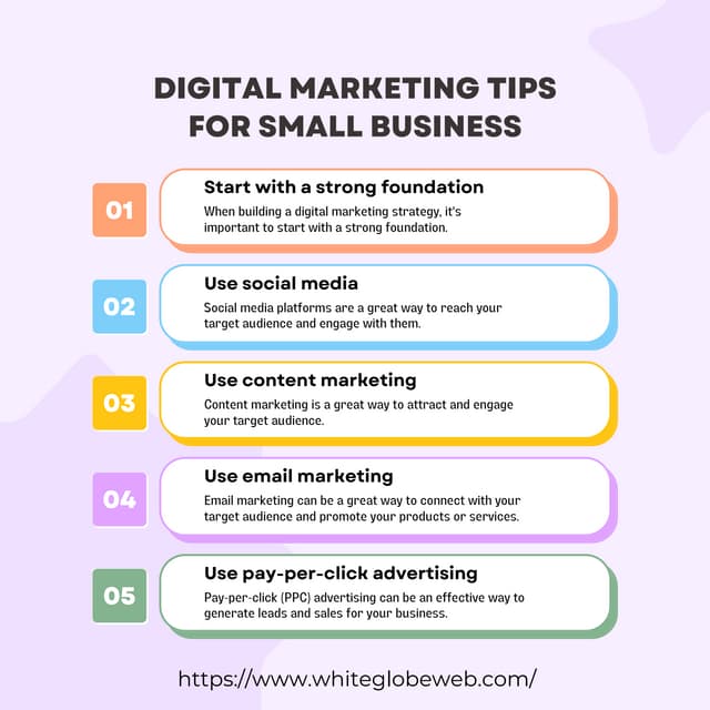 Digital marketing tips for small business | PDF