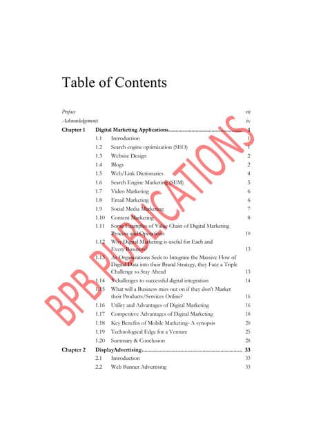 DIGITAL MARKETING FULL NOTES 2024.FREE PDF | PDF | Web Development ...