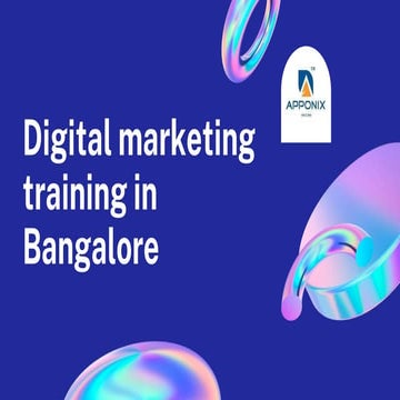 Digital marketing training in bangalore. | PPT