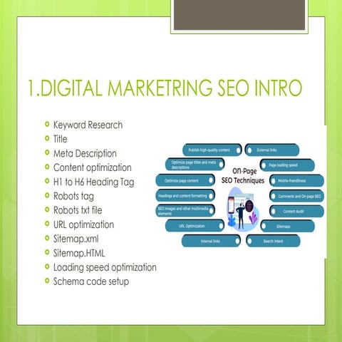 DIGITAL MARKETRING SEO intro duction by digital pundit | PPTX