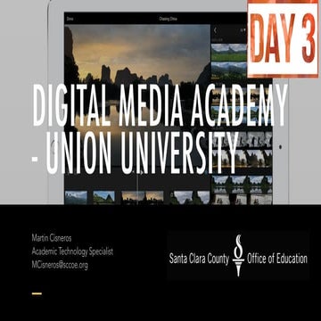 Digital Media Academy Day 3 | PDF | Video Software | Computer Software ...