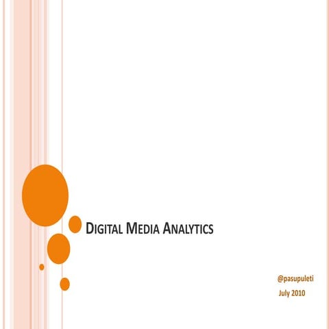 digital analytics | PPTX