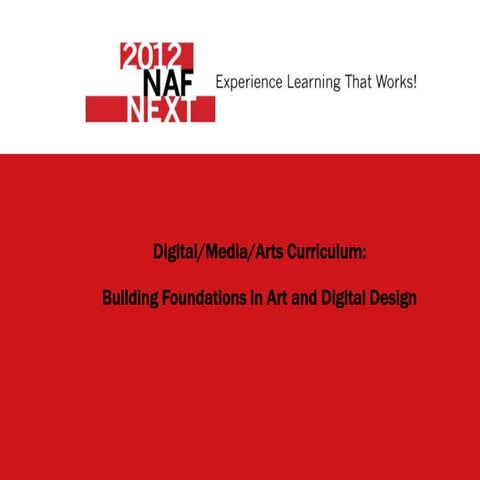 Digital media arts curriculum building foundations in art and digital ...