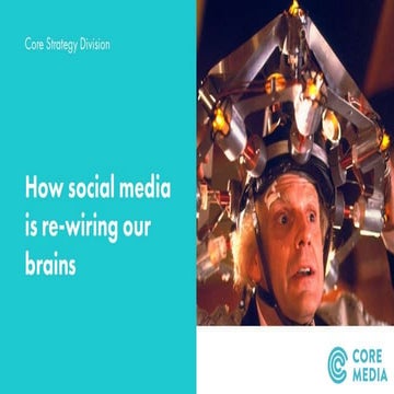 Digital media is re-wiring our brains | PPTX