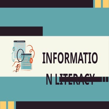 Digital Media Literacy Credible Sources Education Presentation in Green ...