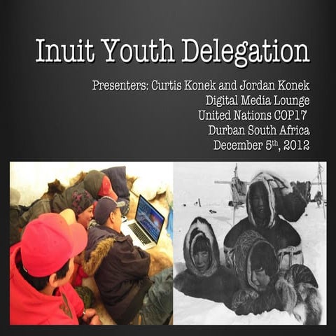 Inuit Youth Delegation | PPT