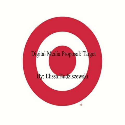 Target Digital Media Proposal | PPTX