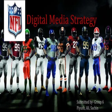 NFL: Digital media strategy case review | PPTX