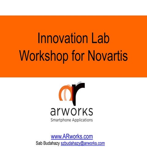 Digital Medical Workshop by ARworks | PPT
