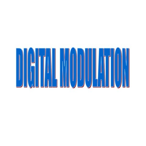 Digitalmodulation Pptx Advanced Digital Modulation Techniques Pptx