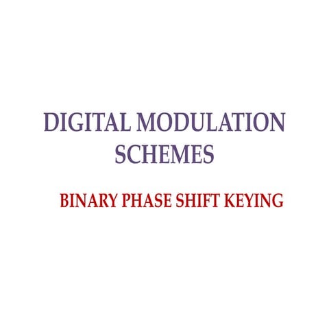 Digital Modulation Pptx