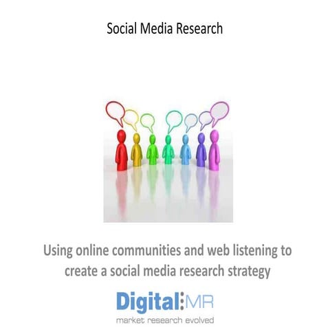 DigitalMR social media research sept 2011 | PDF