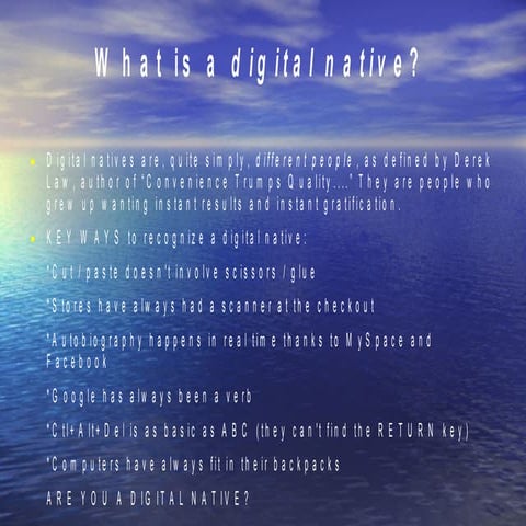 Digital Native | PPT