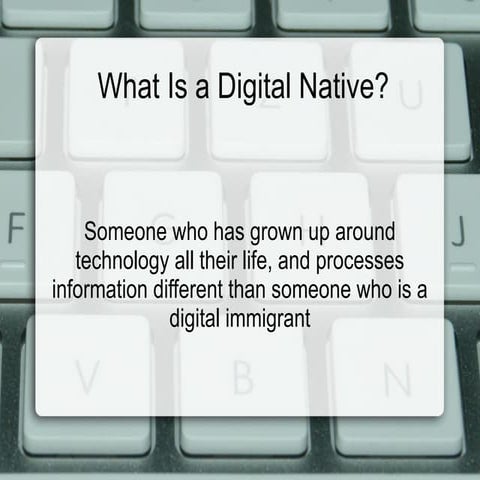 Digital Natives | ODP